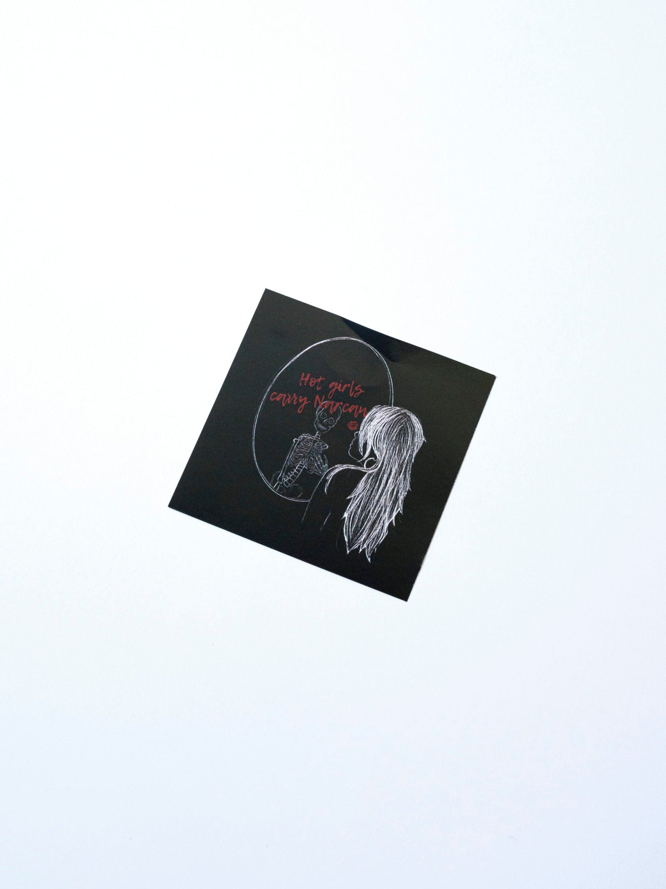 BULK "Hot Girls Carry Narcan" Sticker – End Overdose